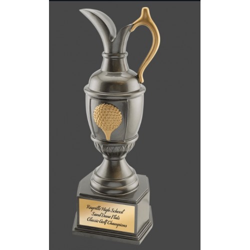 Gun Metal/Gold Golf Resin with Ferrule